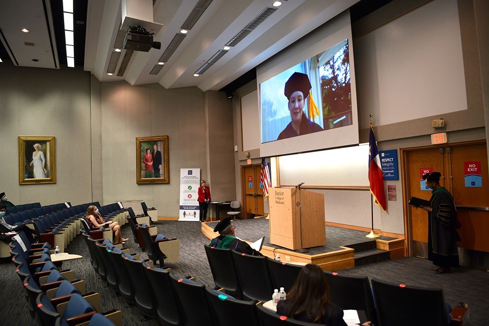 Virtual graduation message emphasizes positivity, resiliency