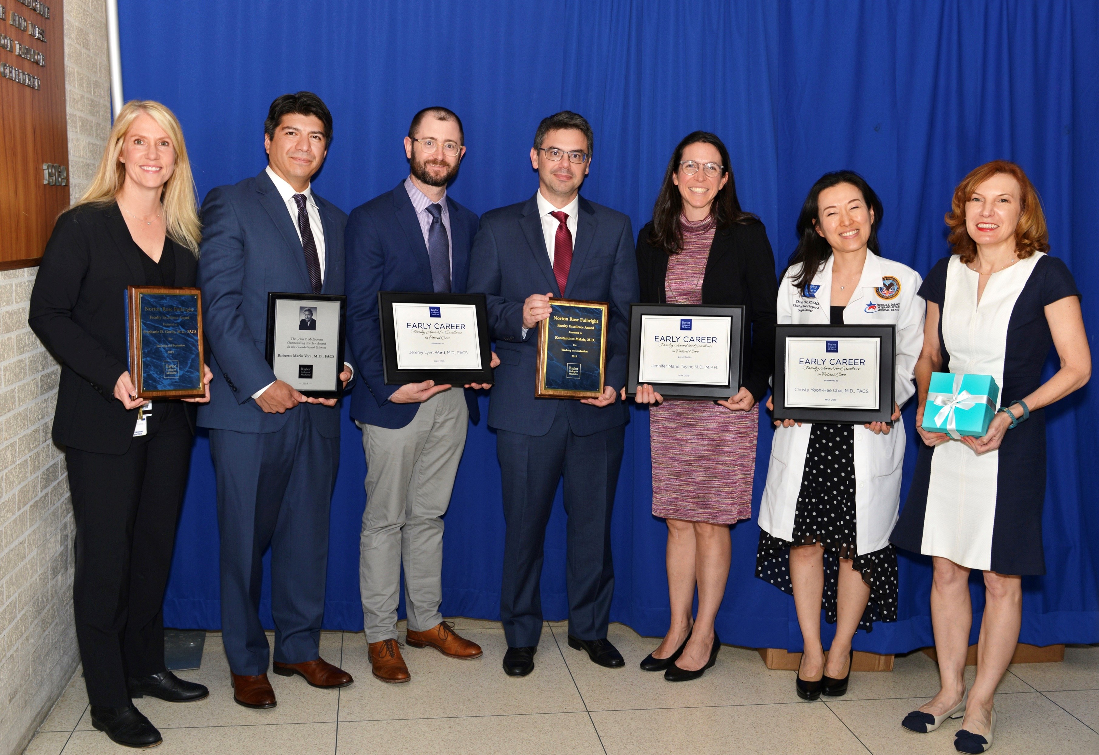 Surgery Shines at 2019 Fulbright Faculty Excellence Awards